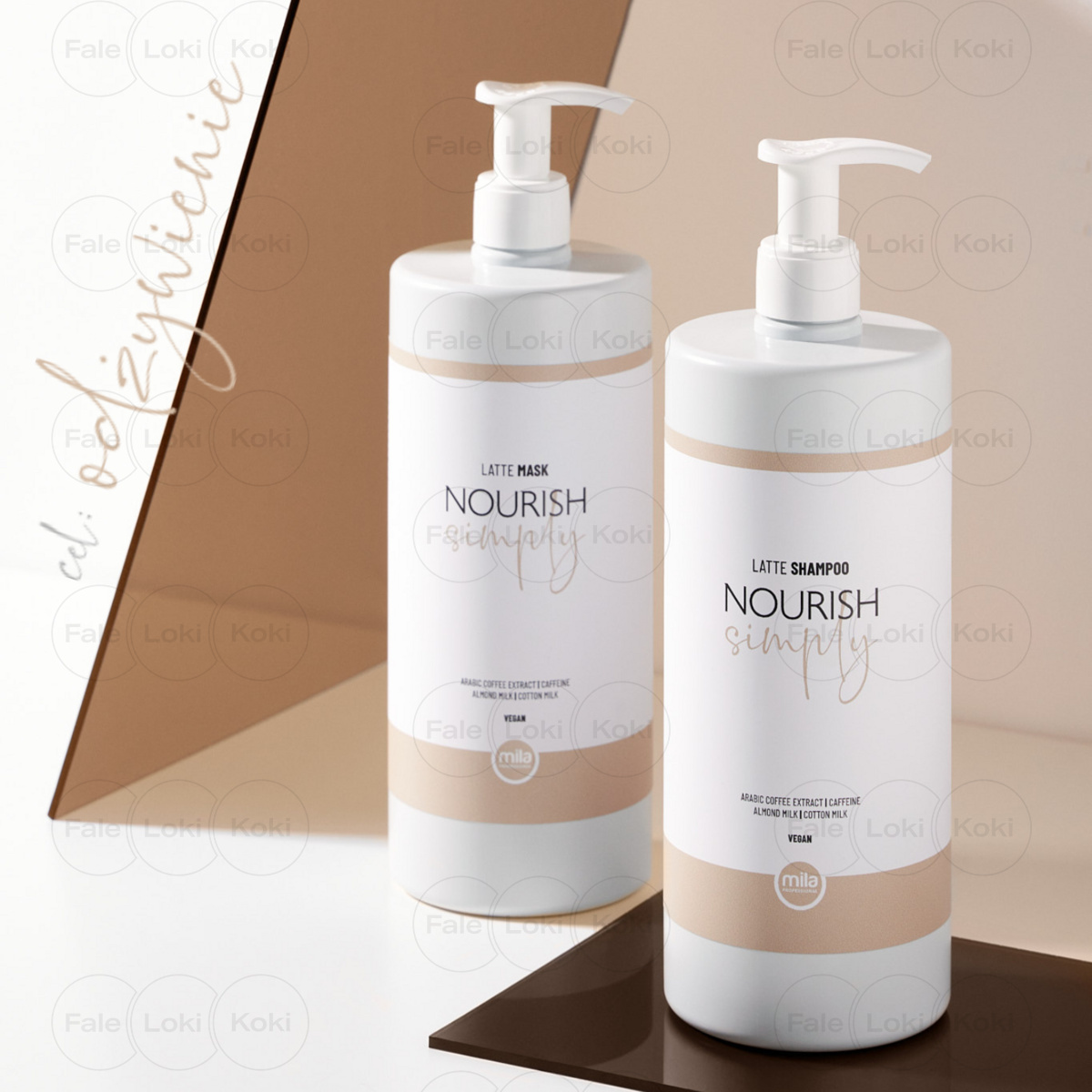 MILA PROFESSIONAL SIMPLY szampon odżywczy NOURISH LATTE 950 ml