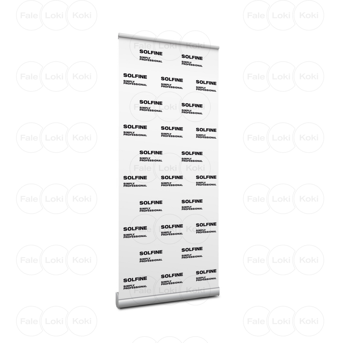 SOLFINE rollup 85 x 200 cm biały