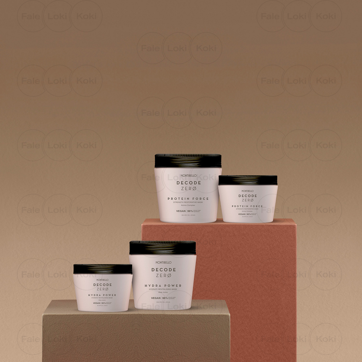 MONTIBELLO DECODE ZERO Maska do włosów Protein Force 250 ml